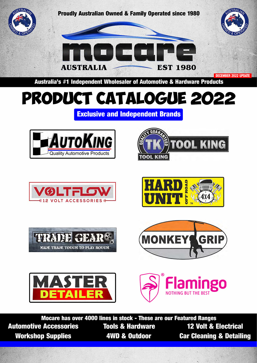 Catalogue | Automotive Wholesale | Mocare Australia